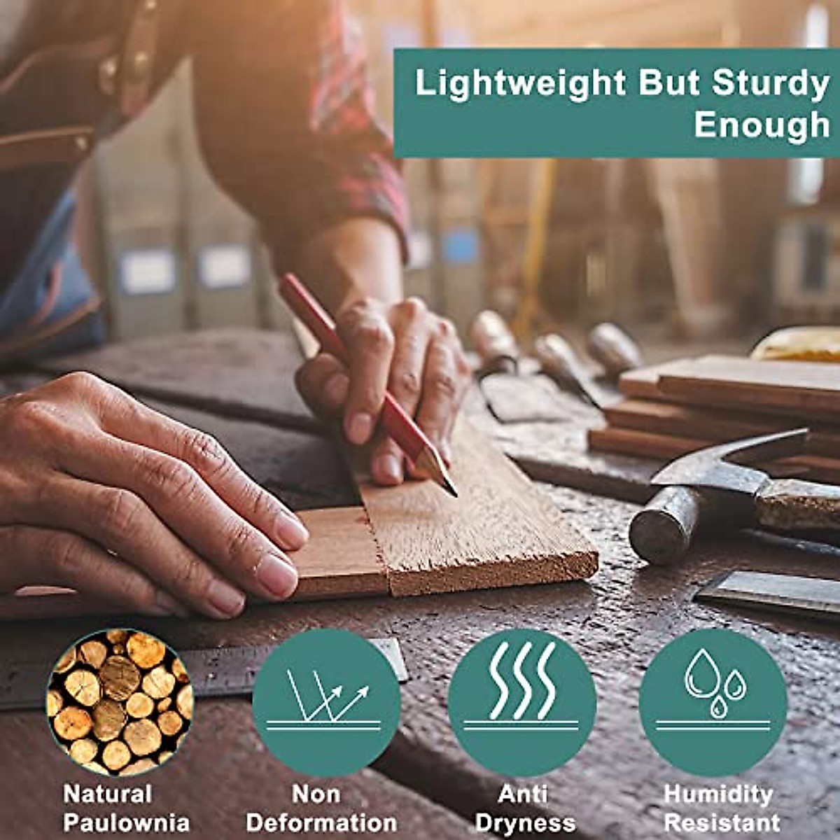 YSBYWSYR Corner Floating Shelves Wall Mounted, Set of 4 Rustic Wood Hanging Shelf for Bedroom, Living Room, Bathroom, Kitchen, Office and More