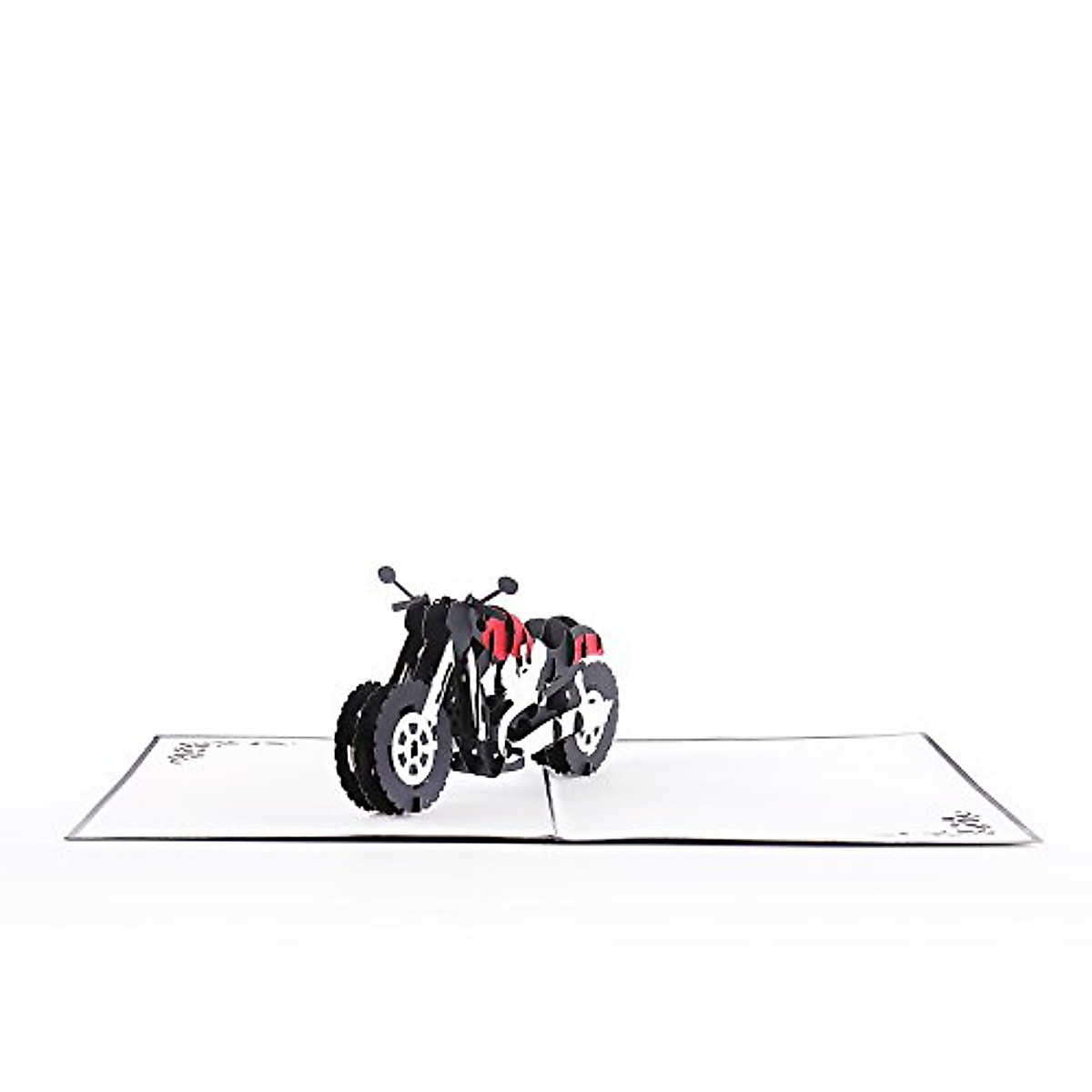 Liif Motorcycle Mania Father's Day Pop Up Card For All Occasions, Birthday, Father's Day Card, Happy Birthday Card For Dad, Boyfriend, Men, Congratulations Card, Retirement Card, Unique Gifts