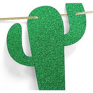 Gold Glitter Margarita Bar Banner, Margaritas Bunting Garland for Cinco De Mayo Mexican Fiesta Themed Party Decorations, Cactus Fiesta Bridal Shower Baby Shower Party Decorations