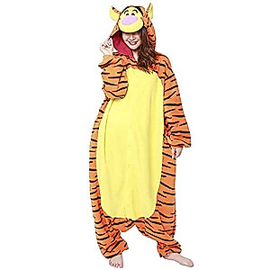 SAZAC Tigger Kigurumi - Onesie Jumpsuit Halloween Costume