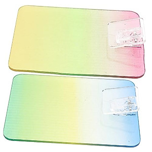 Misti Stamping Tool 6 Pcs Plate Clamp Kick Rollers Writing Board Classroom Clipboard Plastic Short Hand Clipboard Office Supply Exam Paper Clips Business Notebook Student