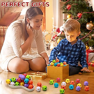 SCIONE 36 Pack Soccer Fidget Spinners, Soccer Party Favors for Kids, Fidget Toys Bulk, Stress Balls, Goodie Bag Stuffers for Birthday Party, Treasure Box for Classroom, Valentines Day Gifts