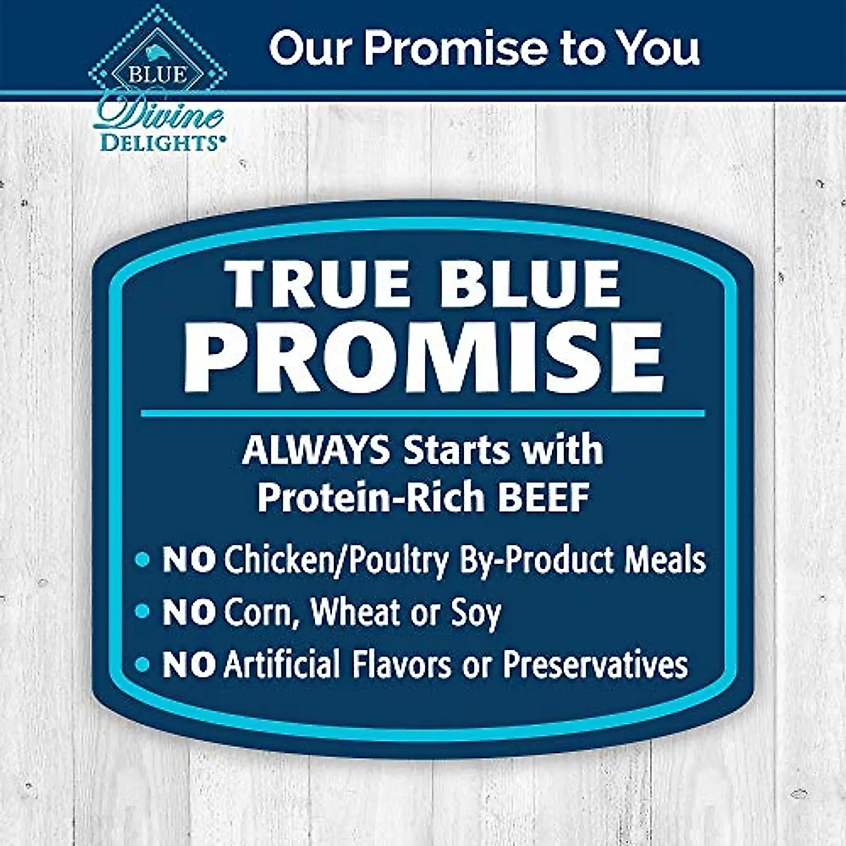 Blue Buffalo Delights Natural Adult Small Breed Wet Dog Food Cups, Pate Style, Angus Beef Flavor in Savory Juice 3.5-oz (Pack of 12)