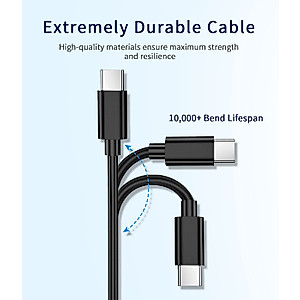 Micro Charger Charging Cable Cord Compatible with for Anker Soundcore Life Q20, Anker Soundcore 2, Mini, Flare Mini Headphone Speakers -5ft