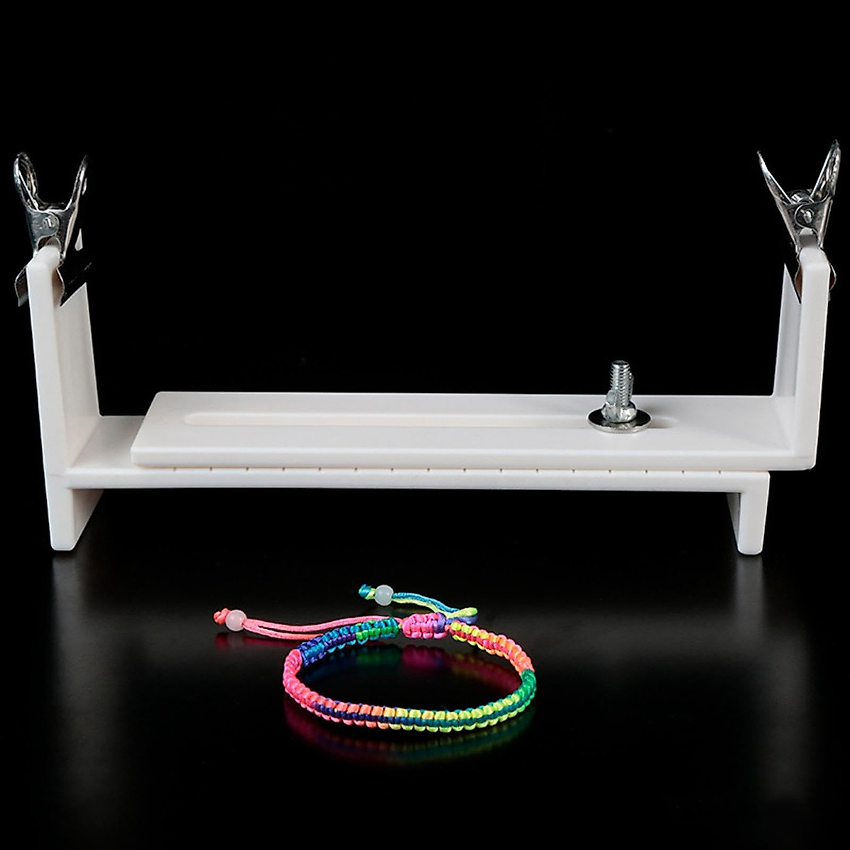 Paracord Bracelet Weaving Jig Bracelet Maker Rope Braiding Tool Lightweight DIY Adjustable Practical Manual Tool for Wristband Weaving