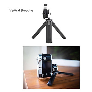 Portable Desktop Mini Tripod, Professional Mini Tripod with Panoramic Ball Head for Action Sports Camera Mirrorless Camera