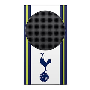 Head Case Designs Officially Licensed Tottenham Hotspur F.C. 2022/23 Home Kit Logo Art Vinyl Sticker Gaming Skin Decal Cover Compatible with Xbox Series S Console and Controller Bundle