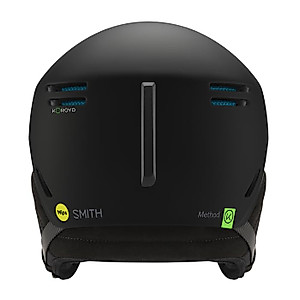 Smith Method Helmet – Adult Snowsports Helmet with MIPS Technology + Zonal Koroyd Coverage – Lightweight Protection for Skiing & Snowboarding – for Men & Women – Matte Black, Large