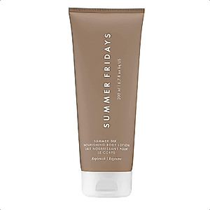 Summer Fridays Summer Silk Nourishing Body Lotion - Hydrating Body Lotion with Hyaluronic Acid, Shea Butter, Grapeseed Oil, and Cocoa Butter - Non-Greasy Moisturizer for Dry Skin (6.7 Fl Oz)