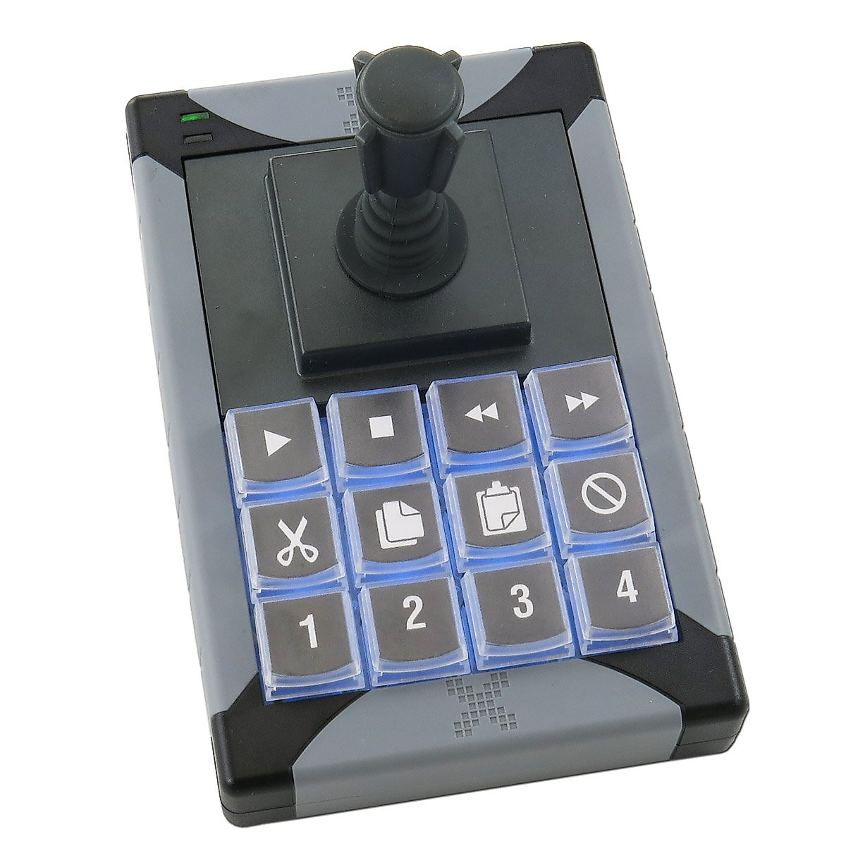 X-keys Three Axis USB Precision Joystick with Programmable Keys (12 Keys, XK-12 Joy)