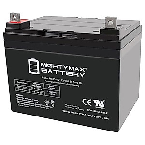 Mighty Max Battery 12V 35AH SLA Battery Replacement for Deka 8GU1