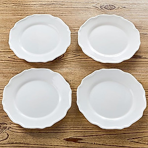 The Lakeside Collection Holiday Setting Set of 4 Dinner Plates