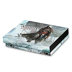 Head Case Designs Officially Licensed Assassin's Creed Edward Kenway Key Art Black Flag Graphics Matte Vinyl Sticker Gaming Skin Decal Cover Compatible With Xbox One X Console