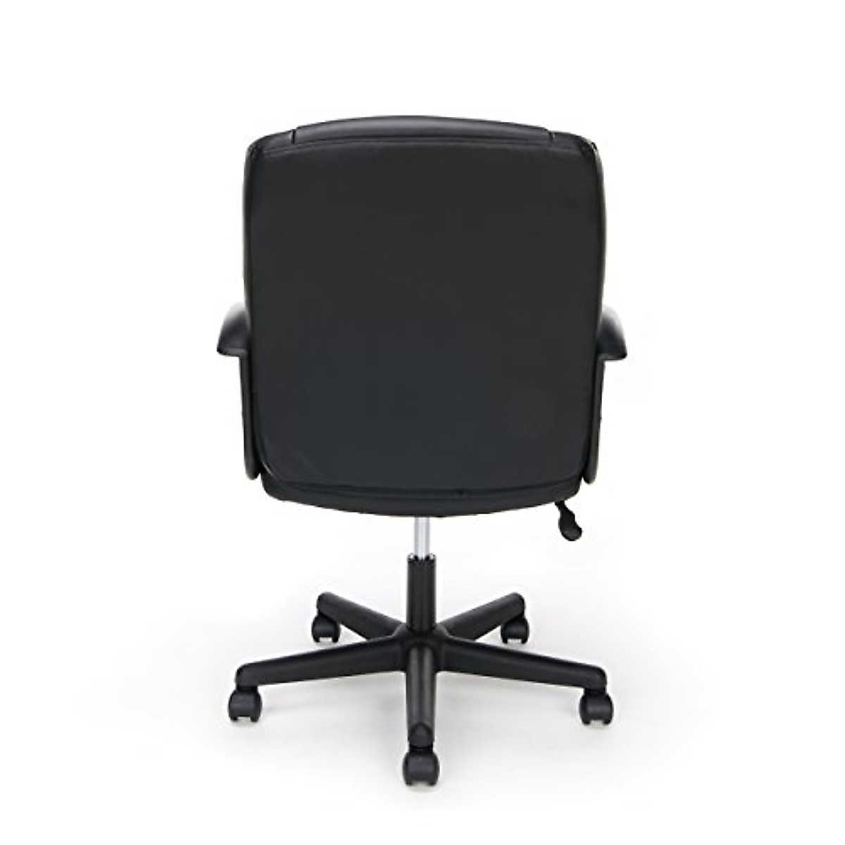 OFM Essentials Collection Executive Office Chair, Bonded Leather, in Black