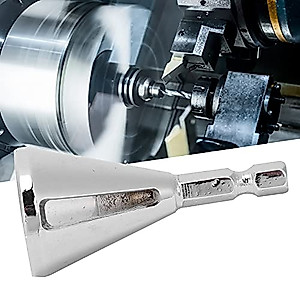 Chamfer Cutter, Stainless Steel Deburring External Chamfer Tool Drill Bit for Quickly Repairs Damaged Metal