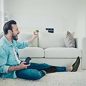 Nufoot Futsole Sport Soft-Sided Shoes for Indoors/Outdoors, Foldable & Flexible Footwear for Sport, Exercise, Yoga or Travel, Dance Shoes, Black, Medium