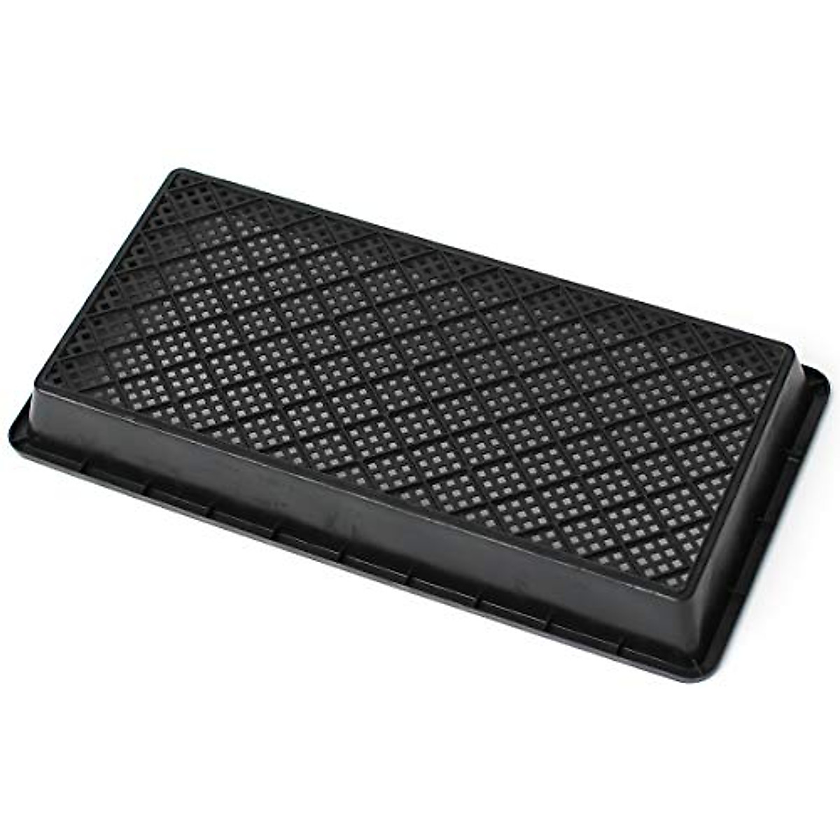 1020 Mesh Bottom Trays 5 Pack - Heavy Duty Microgreens Growing Trays - Plastic Plant Trays for Indoors Seed Starting - Propagation Tray for Microgreens & Wheatgrass Sprouting