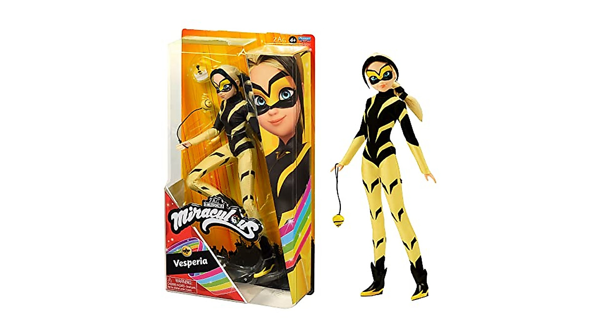 Miraculous Vesperia Heroez Doll with Accessories | Playmates Toys