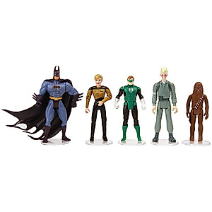 Protech AFS-2C Clear Action Figure Stands for Vintage 3.75" Star Wars Figures, 2" Wide, 1/8" Peg, 100-Pack