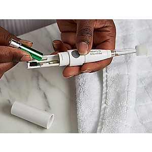 Brilliant Lumi 360 Round Head Travel Sonic Electric Toothbrush for Adults - Tooth Brush with LED Microfiber Bristles Gentle Sonic Technology for a Smile, Vibrating Toothbrush, 4 Brush Heads