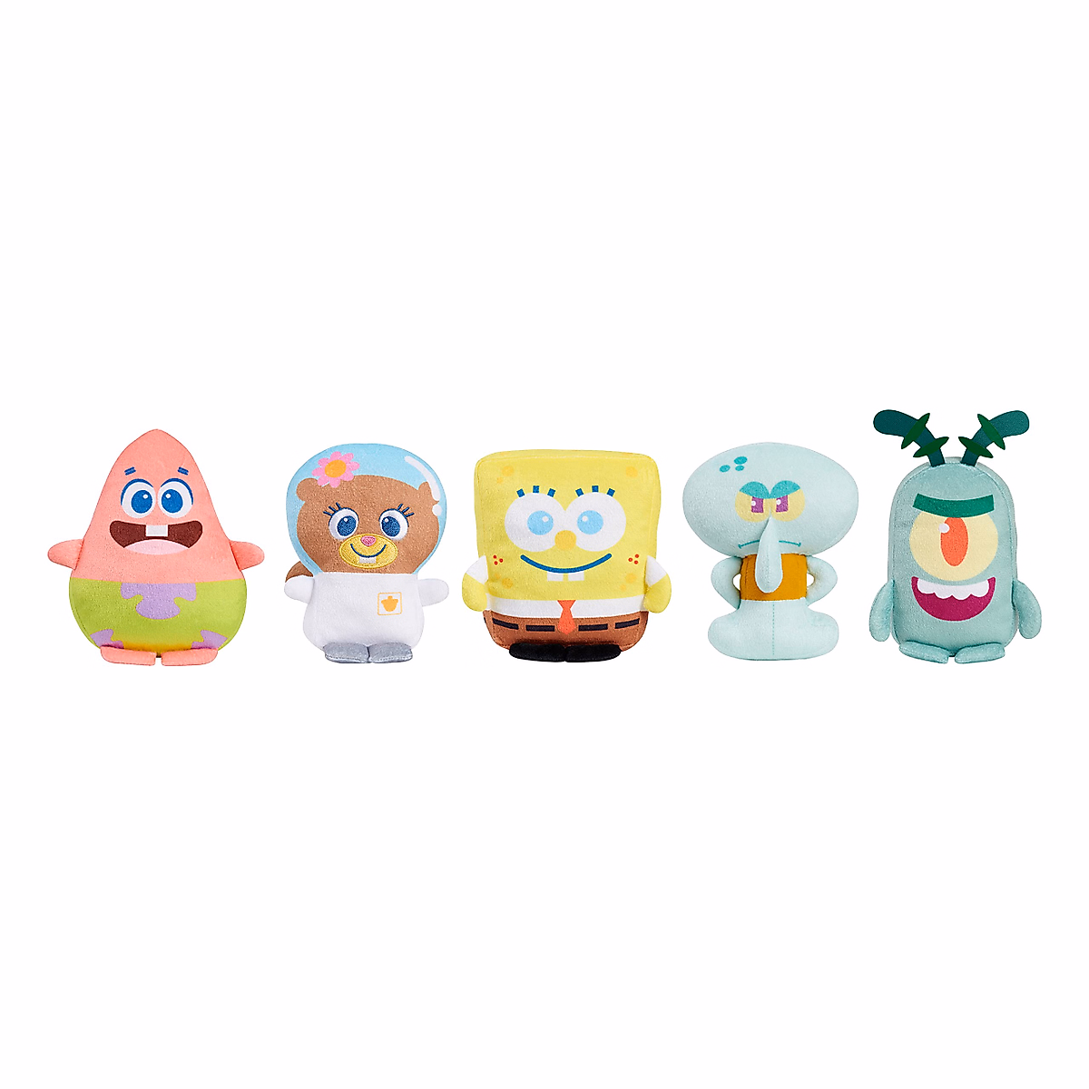 SpongeBob SquarePants 7-inch Small Plush SpongeBob Stuffed Animal, Kids Toys for Ages 3 Up by Just Play