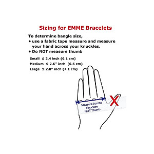 EMME EVERYDAY RAIN or SHINE INTERLOCKING BRACELETS THAI (DARKGOLD, MED)