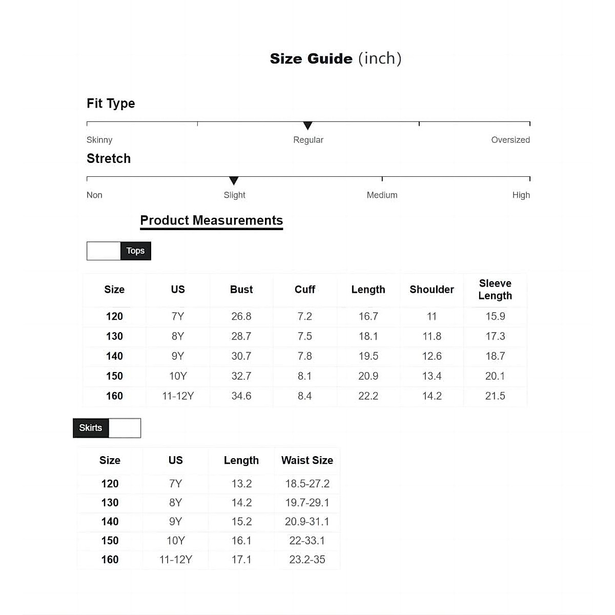 Floerns Girls 2 Piece Outfit Ruffle Trim Long Sleeve T Shirt and Short Skirt Set Brown Black 7 Years