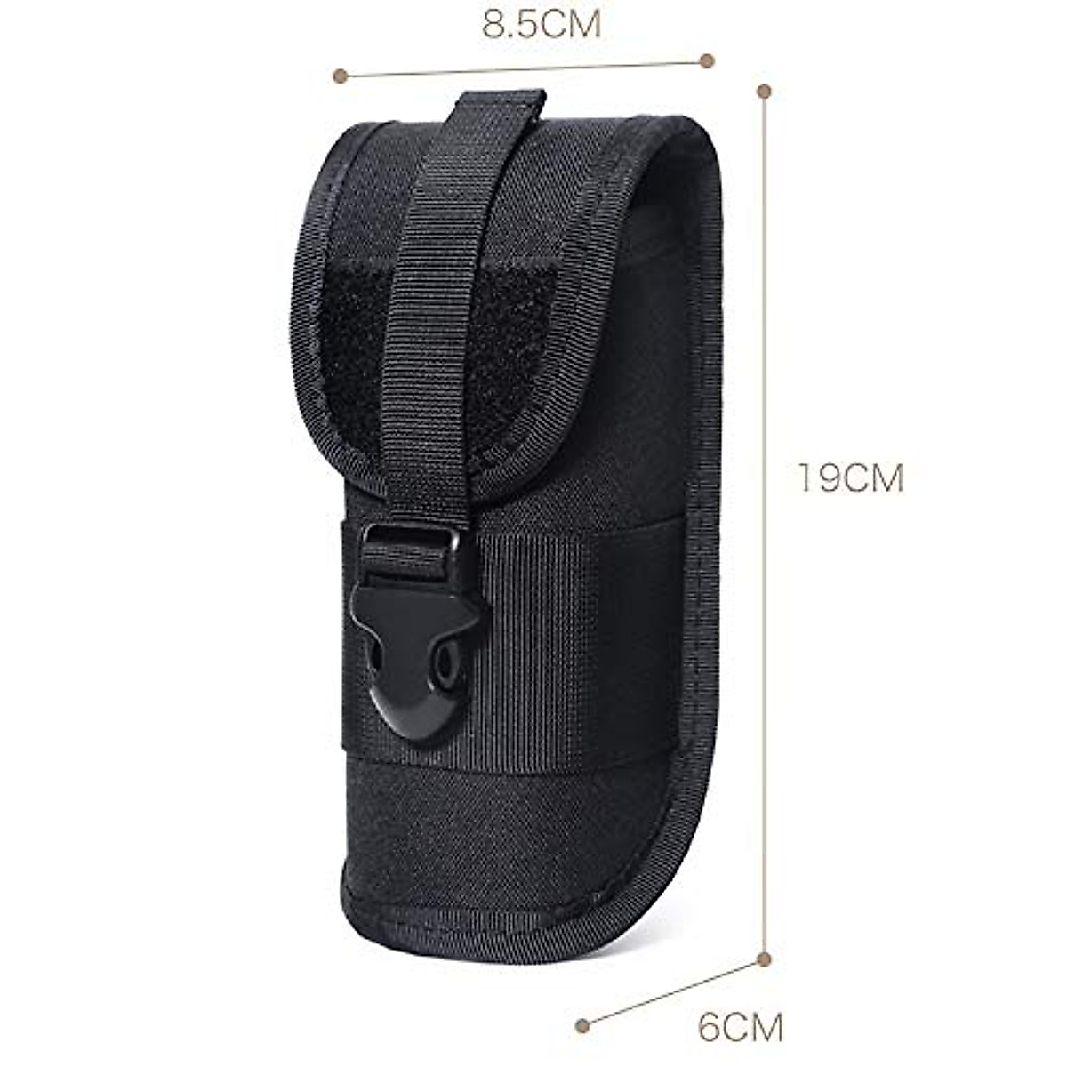 ACEXIER MOLLE Glasses Pouch Outdoor Durable Tactical Pouch Sunglasses Case Army Style Flashlight Pouch with Buckle