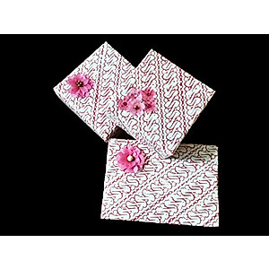 Indonesian Batik Gift Wrapping Papers - 12 Sheets: 18 x 24 inch (45 x 61 cm) Wrapping Paper