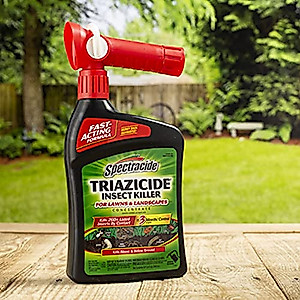 Spectracide Triazicide for Lawns Liquid Concentrate Insect Killer, 32 oz (Pack of 2)