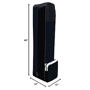 Club Champ Golf Bag Travel Cover(Black)