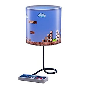 Paladone Nintendo Super Mario Bros Lamp - Retro Decor Light for Game or Bedroom - Great for Gamers - Official Merchandise