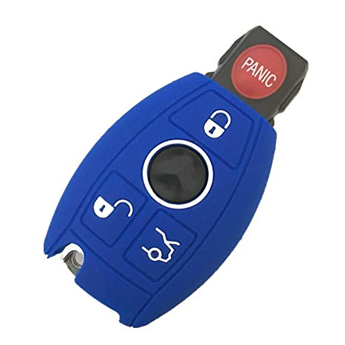 Rpkey Silicone Keyless Entry Remote Control Key Fob Cover Case protector Replacement Fit For Mercedes Benz W203 W210 W211 AMG W204 C E R CL GL S SL BGA CLS CLK CLA SLK Case Classe IYZ3312 MB-KEYPROG2