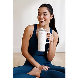 STANLEY 30 oz. Quencher H2.0 FlowState Tumbler, Rose Quartz Swirl