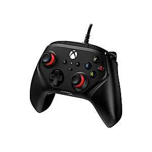 HyperX Clutch Gladiate – Wired Controller for Xbox One, Xbox Series X|S, PC, Officially Licensed by Xbox, Dual Trigger Locks, Programmable Buttons, Dual Rumble Motors