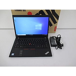 Lenovo ThinkPad T490s Laptop, Intel Core i7-8665U, 16GB RAM, 512GB SSD, Windows 10 Pro 64-bit (20NX0072US) (Renewed)