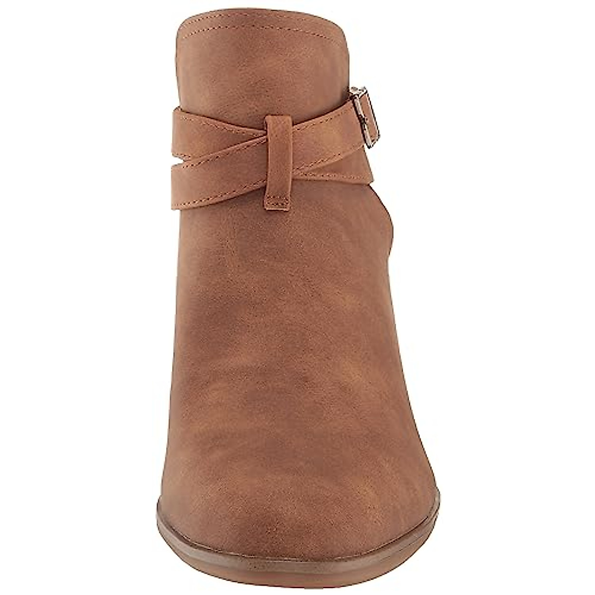 Dr. Scholl's Shoes Women's Literally Ankle Bootie Honey Brown Smooth 10 M