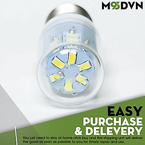 Light Bulb Replacement for Frigidaire FFSS2615TD4 FFSS2615TP4 FFSS2615TP1 FFSS2615TE0 FFSS2615TE1 FFSS2615TP3 FFSS2615TE2 FFSS2615TE3 FFSS2615TE4 FFSS2615TP0 FFSS2615TS0 FFSS2615TP2 Refrigerator
