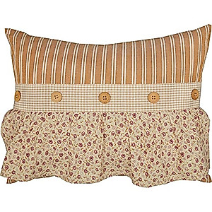 VHC Brands Camilia Ruffled Pillow 14x19