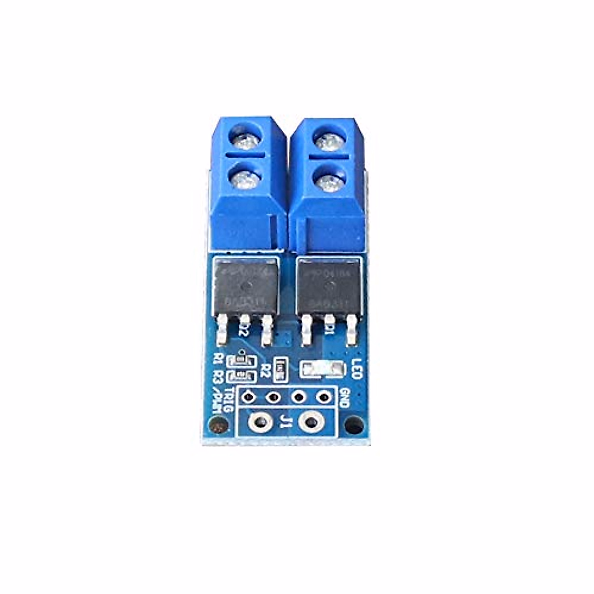 LGDehome 10PCS DC 5V-36V 15A(Max 30A) 400W Dual High-Power MOS Transistor Driving Controller Module FET Trigger Switch Drive Board 0-20KHz PWM Electronic Switch Control Board DC Motor Speed Controller