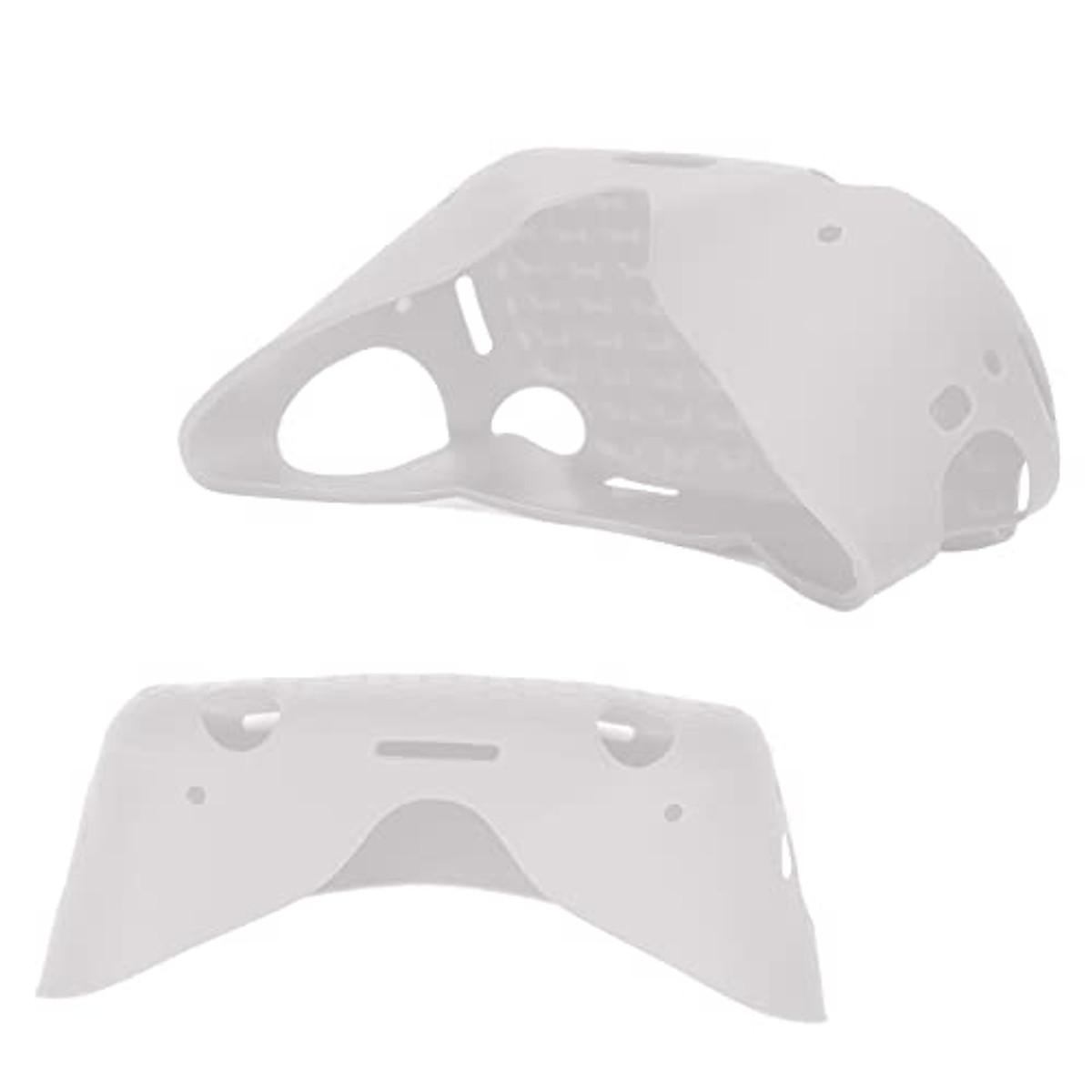 VR Glasses Silicone Lens Cover, Collision Proof Anti Scratch Washable VR Protective Cover for Oculus Quest 2(Grey)