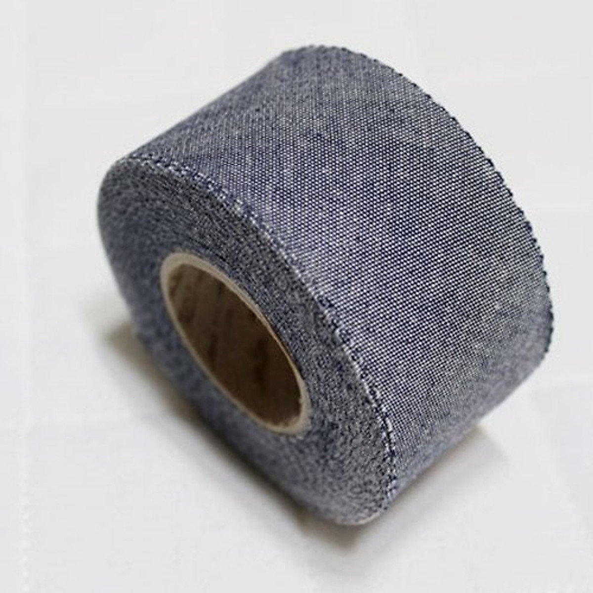 Bias Tape Binding Pre Dyeing Cotton Trim 4cm Solid Bias Cut (Denim Blue)