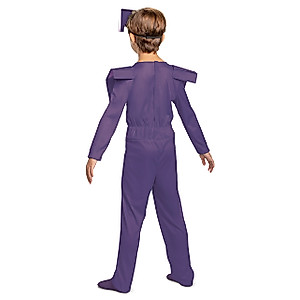 Disguise Minecraft Costume, Enchanted Diamond Armor Outfit for Kids, Minecraft Costume Halloween, Large (10-12)