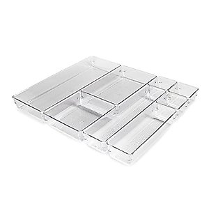 Trendy Loft, detachable drawer organizer, set of 8 pieces to use separately or as a group