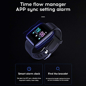 116 Plus Smart Watch 1.3 Inch Tft Color Screen Waterproof Sports Smart Watch