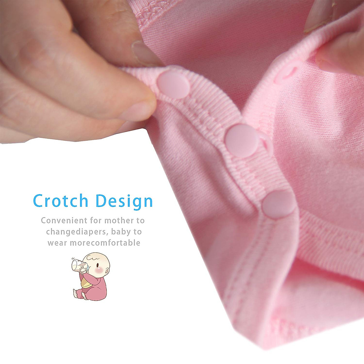 YSCULBUTOL Baby Twins Bodysuits He/She Did It Twin Outfit Girl Romper With Hat Set（Pink did 3M）