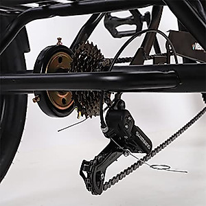 MEGHNA Bike Rear Derailleur RD-TZ31-A 6/7 Speed Direct Mount Rear Derailleur for Mountain Bike Tricycle Commuter Bike Folding Bike