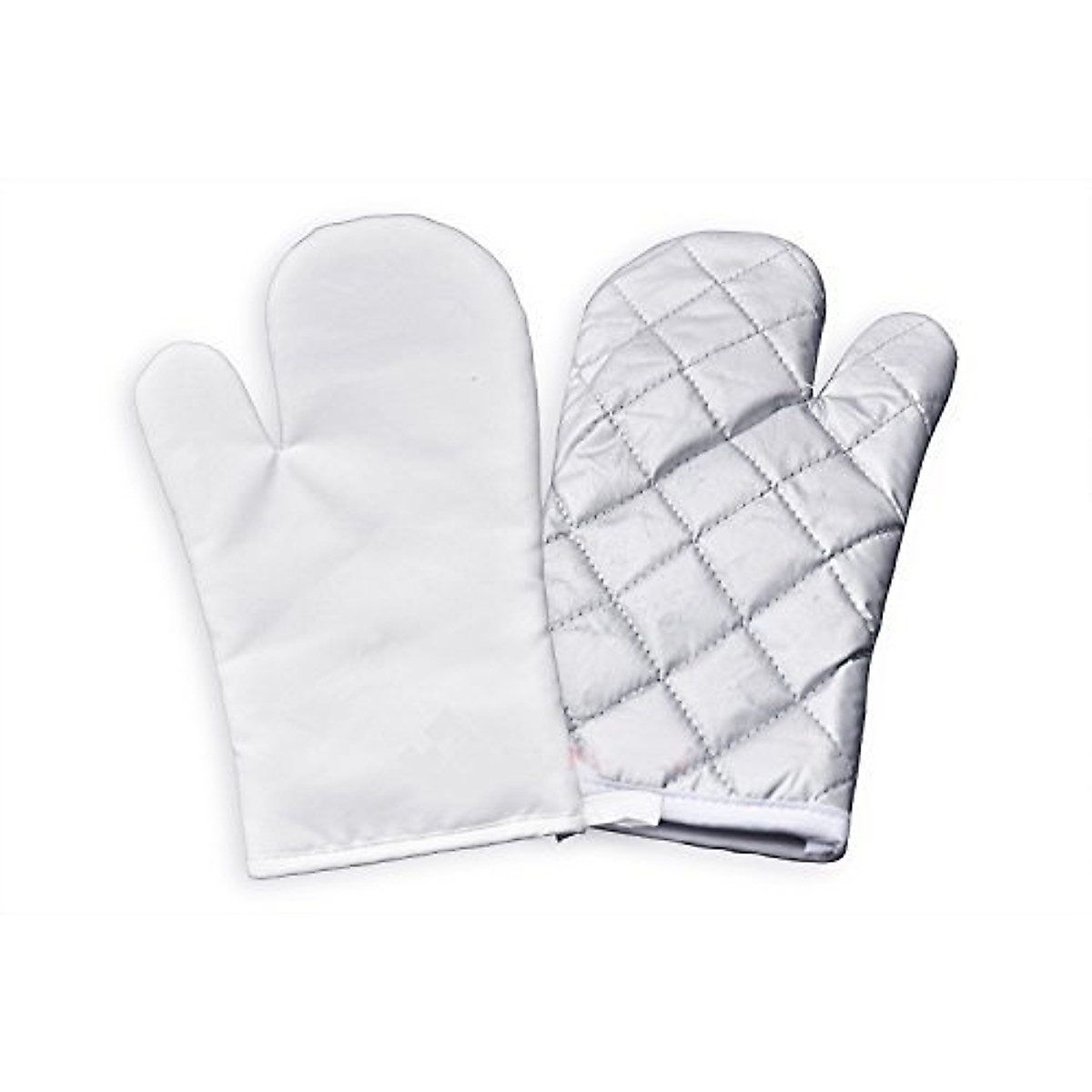 Blank Oven Mitts Sublimation Set 2 Pieces ( both are right-handed glove ) Heat Thermal Transfer Polyester Logo Image printing