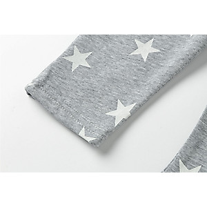 Mud Kingdom Baby Boys Overalls Cute Star 18-24 Months Gray