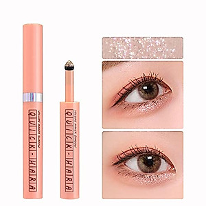 CORINGCO Shimmer Glitter Eye Maker Volume Eyeshadow Stick Quick-Hara Glitter Eye Makeup K-Beauty #03 Milky Way Moonlight Long Lasting Sparkle Glow Light